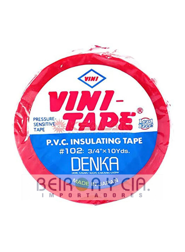CINTA AISLADORA VINI TAPE JAPONESA ROJA – Beiroa y Cia